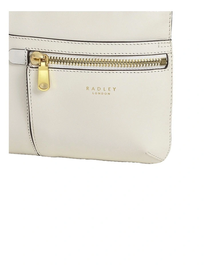 Radley Pockets Icon Mini Zip-Top Cross Body Bag In White | MYER