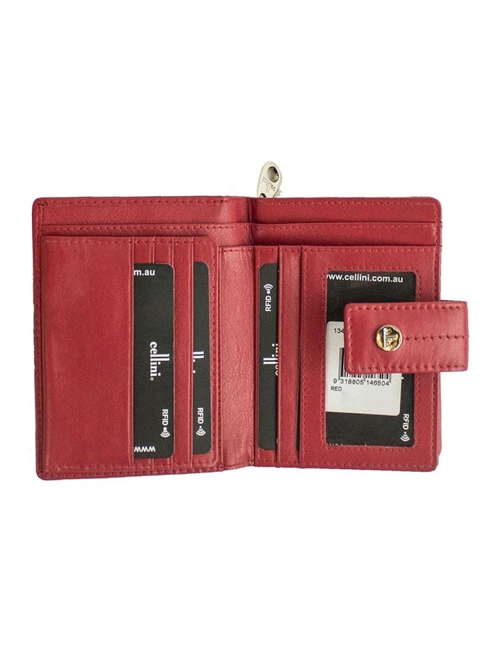 Cellini Tuscany Medium Red Book Wallet | MYER