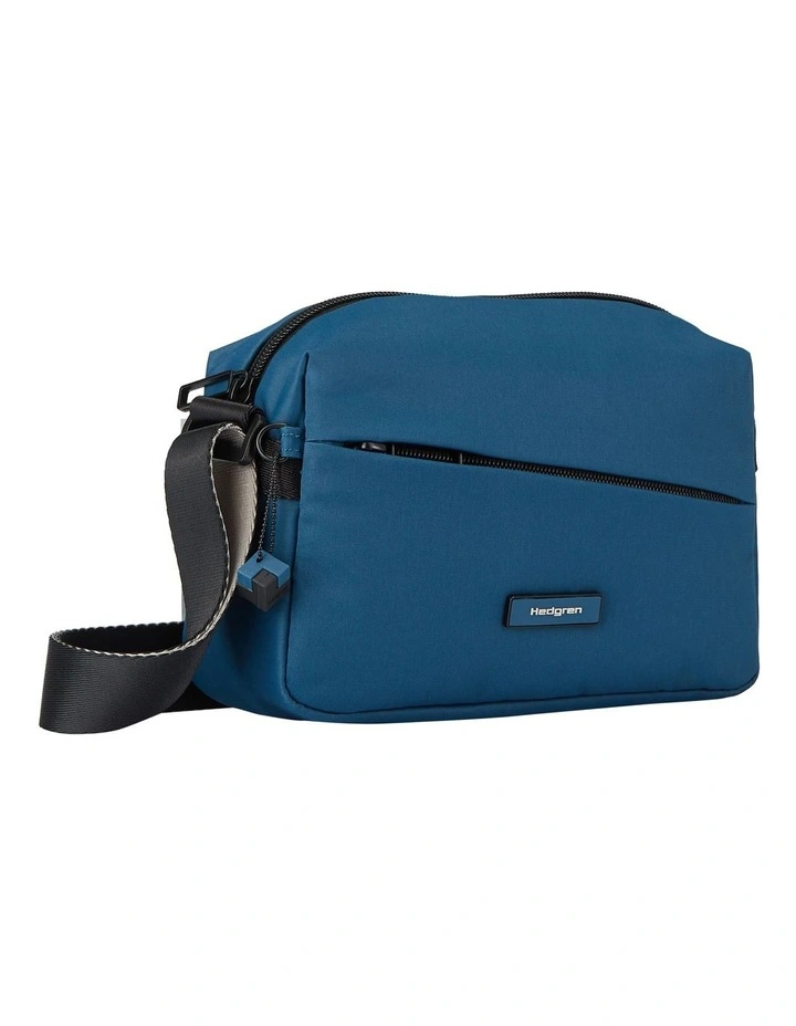 Hedgren Neutron Neptune Blue Zip Around Crossbody Bag | MYER