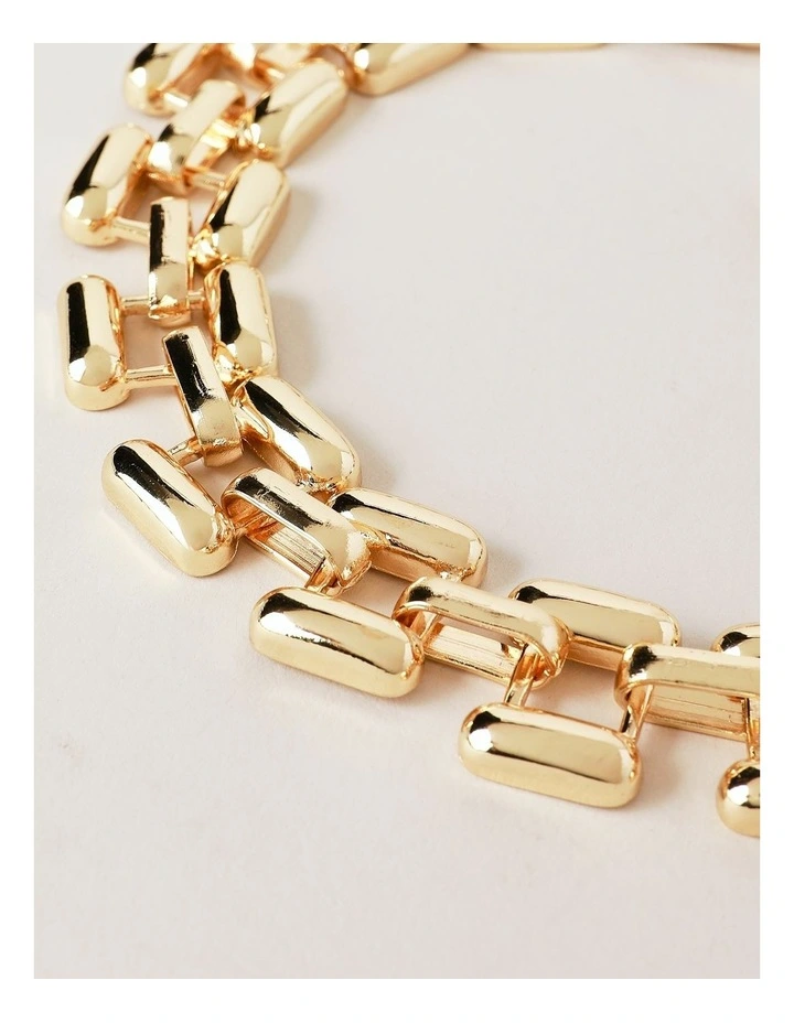 Basque Chunky Chain Necklace in Gold | MYER
