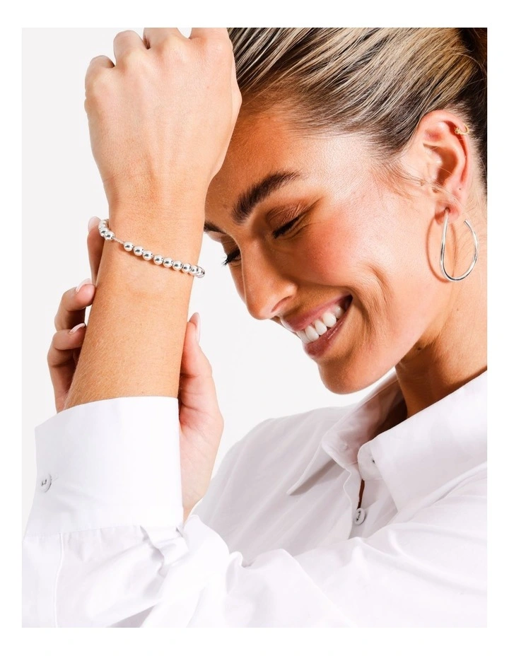 Basque Ball Bracelet in Silver | MYER
