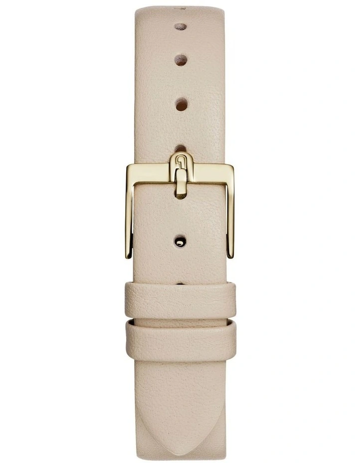 Furla Tv Shape Leather Watch in Gold | MYER