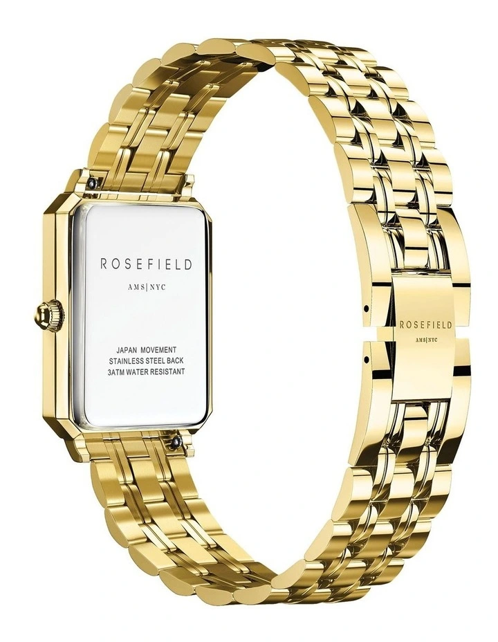 Rosefield Octagon XS Stainless Steel Watch in Gold | MYER