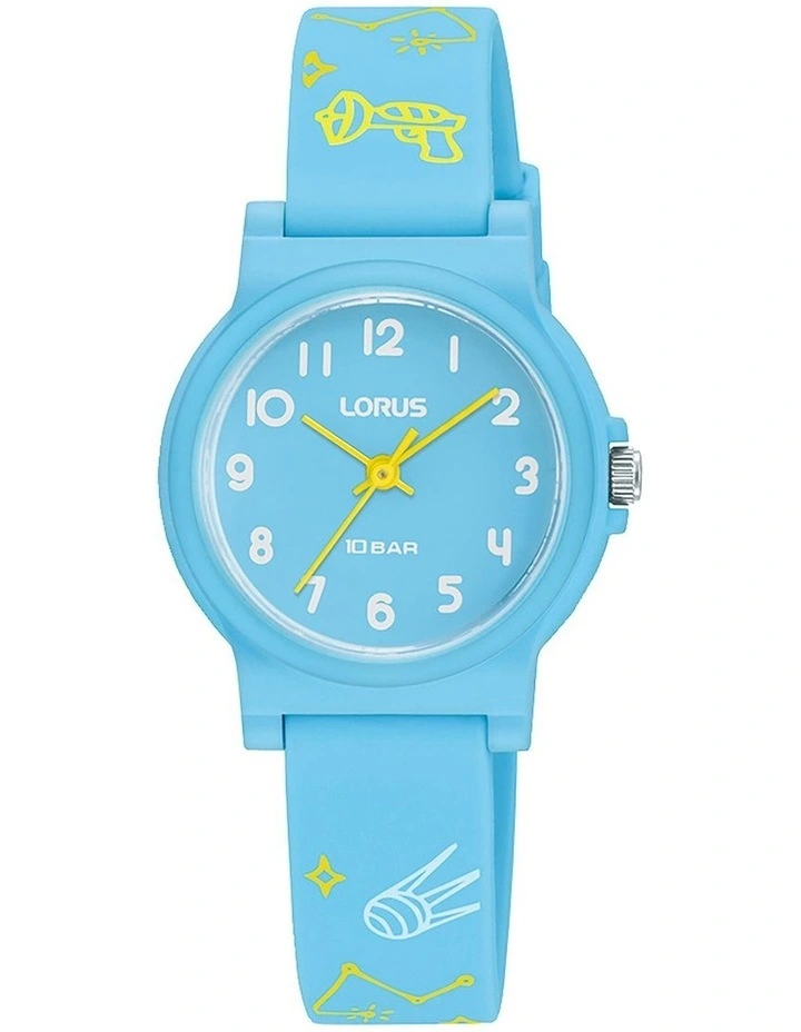 Lorus Plastic Case Watch in Blue | MYER