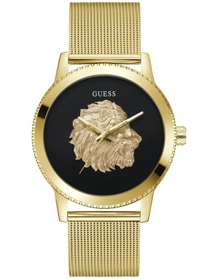 Guess Monarch Stainless Steel Watch in Gold | MYER