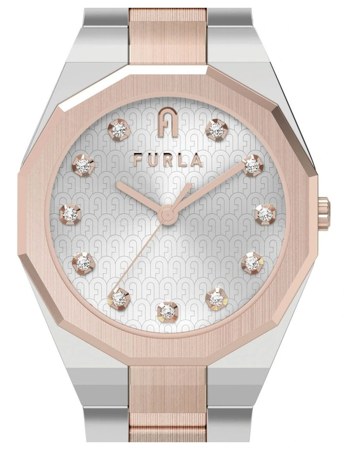 Furla 1927 Stainless Steel Watch In Two Tone | MYER