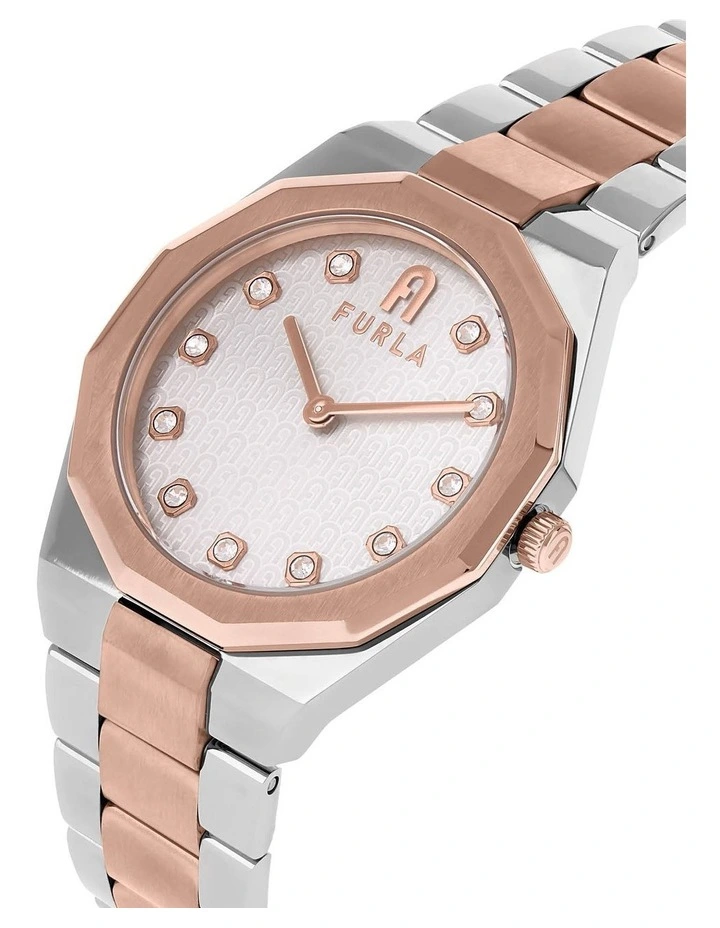 Furla 1927 Stainless Steel Watch In Two Tone | MYER