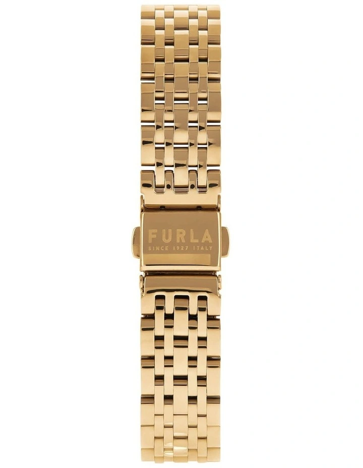 Furla New Club Stainless Steel Watch In Gold | MYER