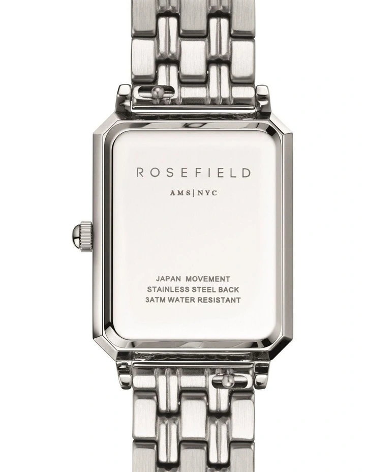 Rosefield Octagon Stainless Steel OWGSS-O63 Watch in Silver | MYER