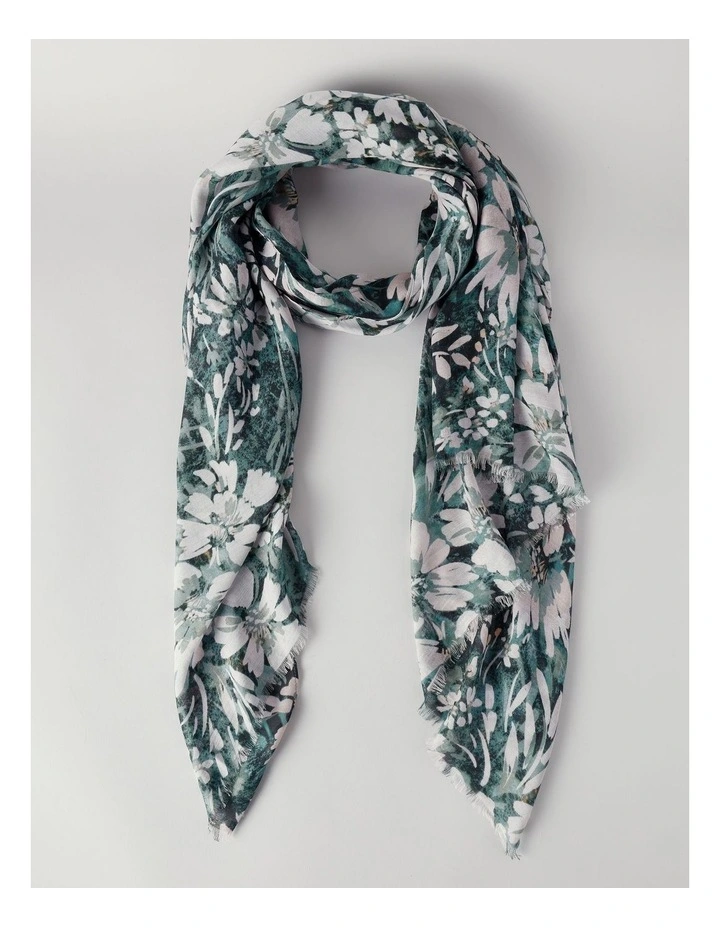 Basque Lightweight Scarf in Meadow Floral | MYER