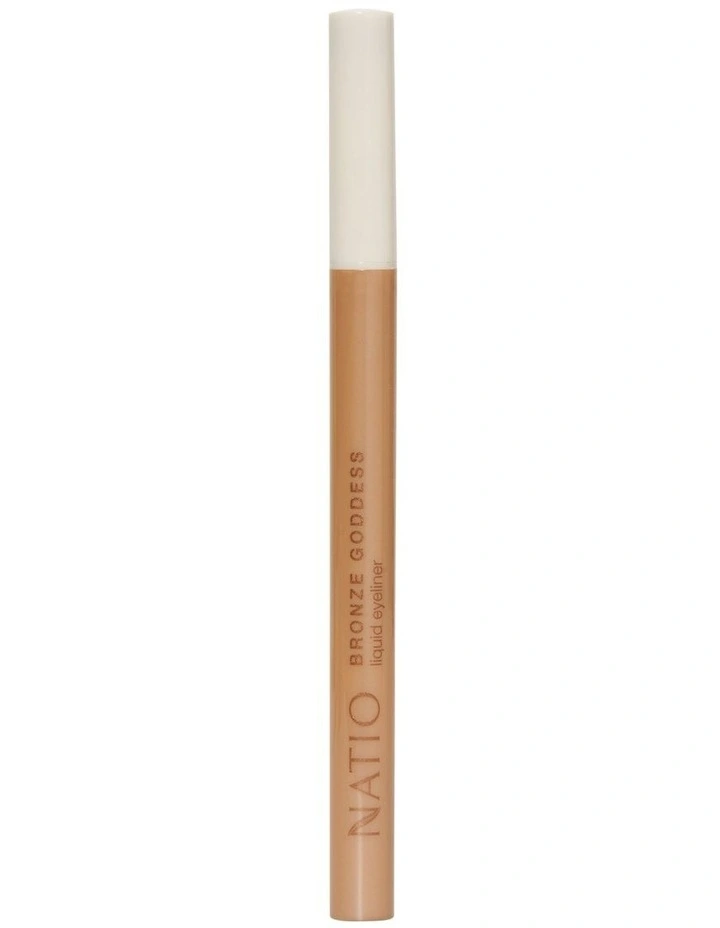 Natio Metallic Liquid Eyeliner - Bronze Goddess 0.5ml | MYER