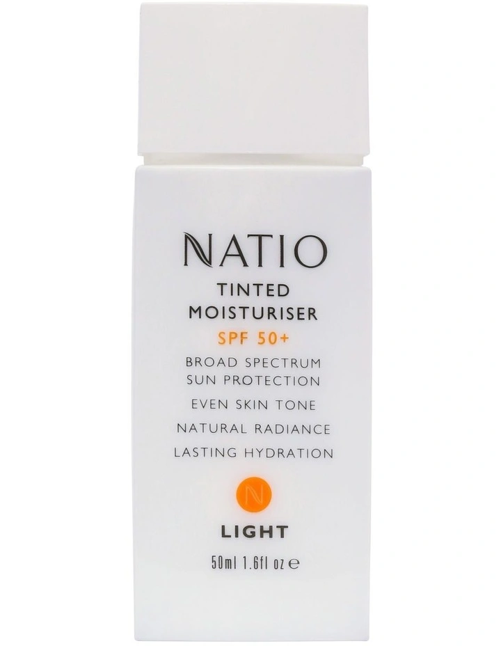 Natio SPF50 Tinted Moisturiser 50ml | MYER