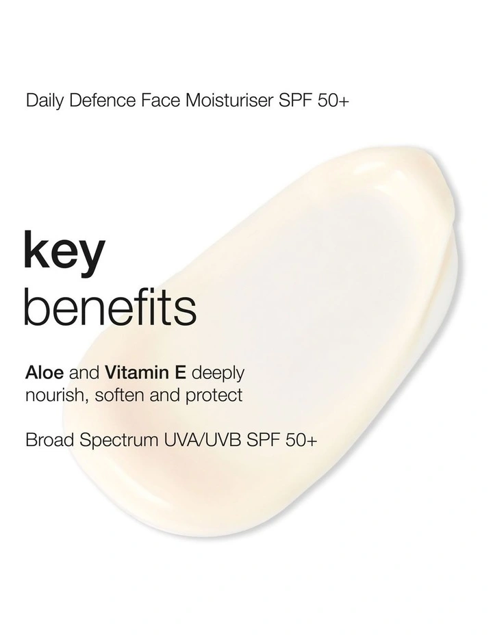 Natio Daily Defence SPF50+ Face Moisturiser 100ml | MYER