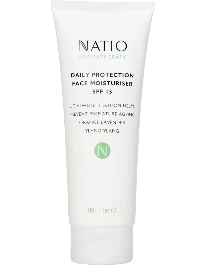 Natio Daily Protection Face Moisturiser SPF15 100g | MYER