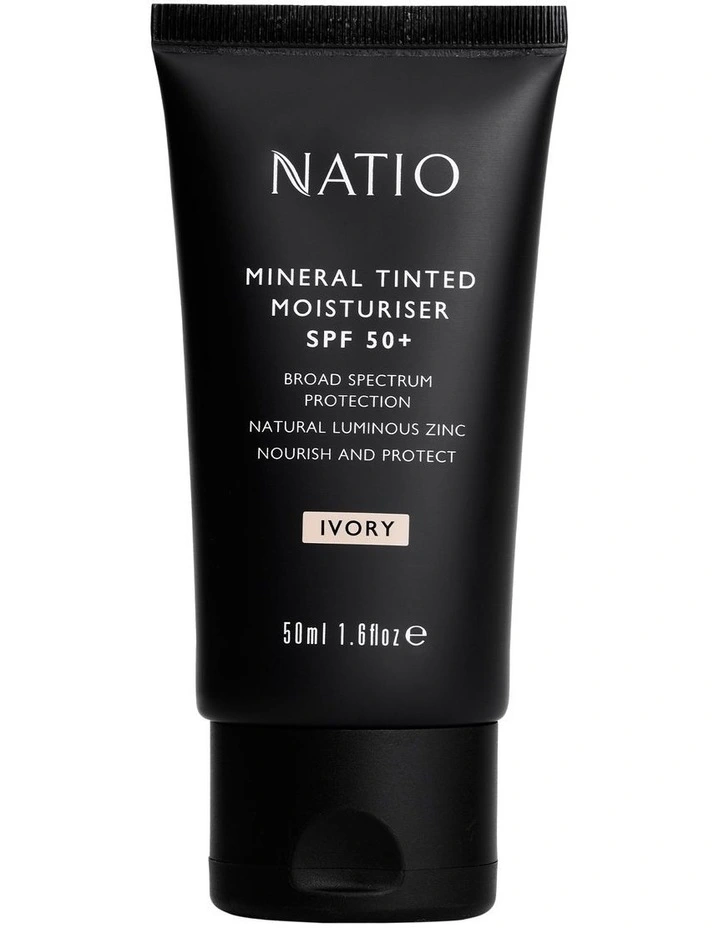 Natio Mineral Tinted Moisturiser SPF 50 Ivory | MYER