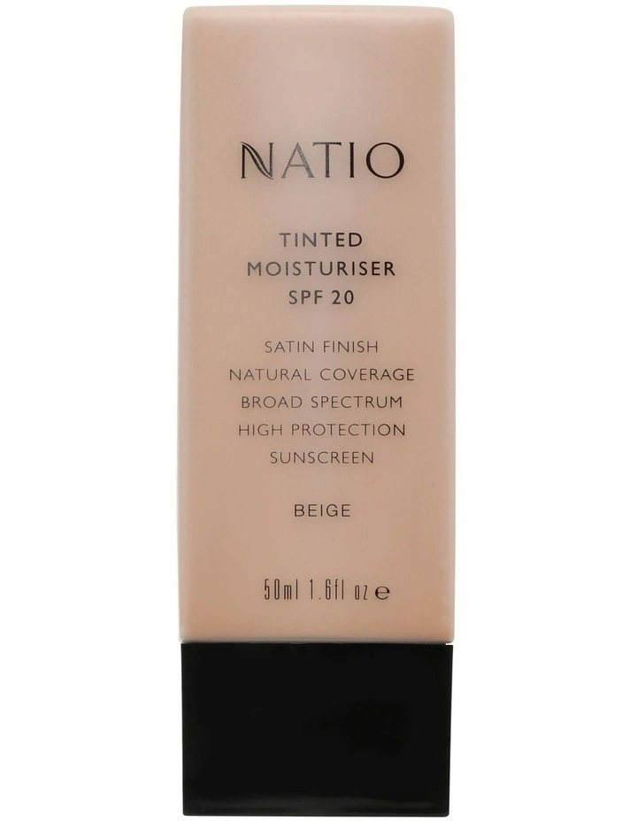 Natio Tinted Moisturiser SPF 20 50ml | MYER