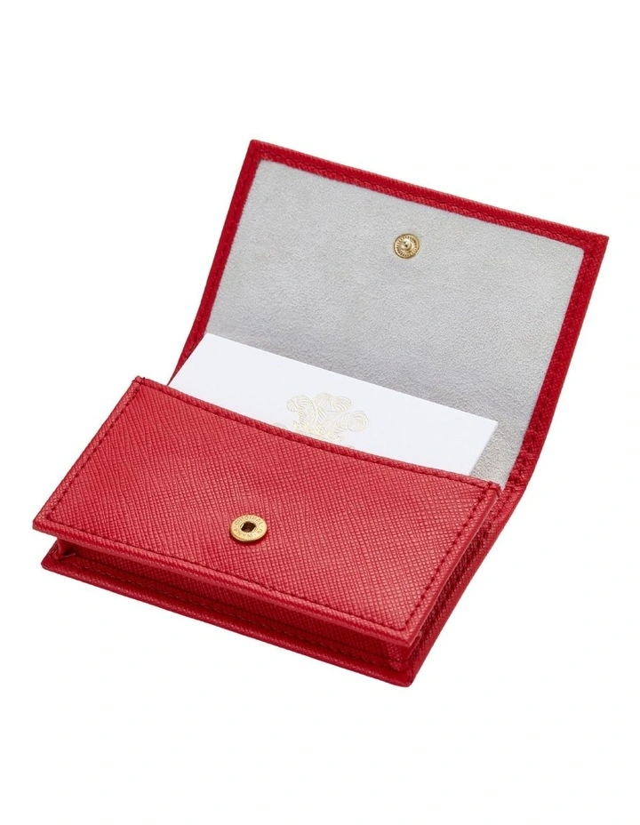 Creed Leather Sample Wallet in Red | MYER