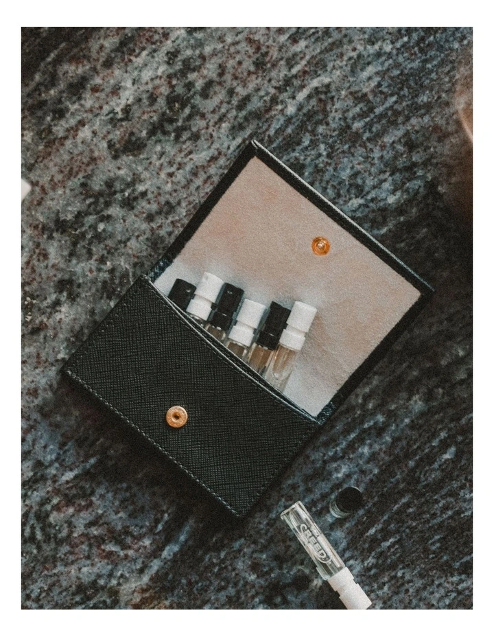 Creed Leather Sample Wallet in Black | MYER