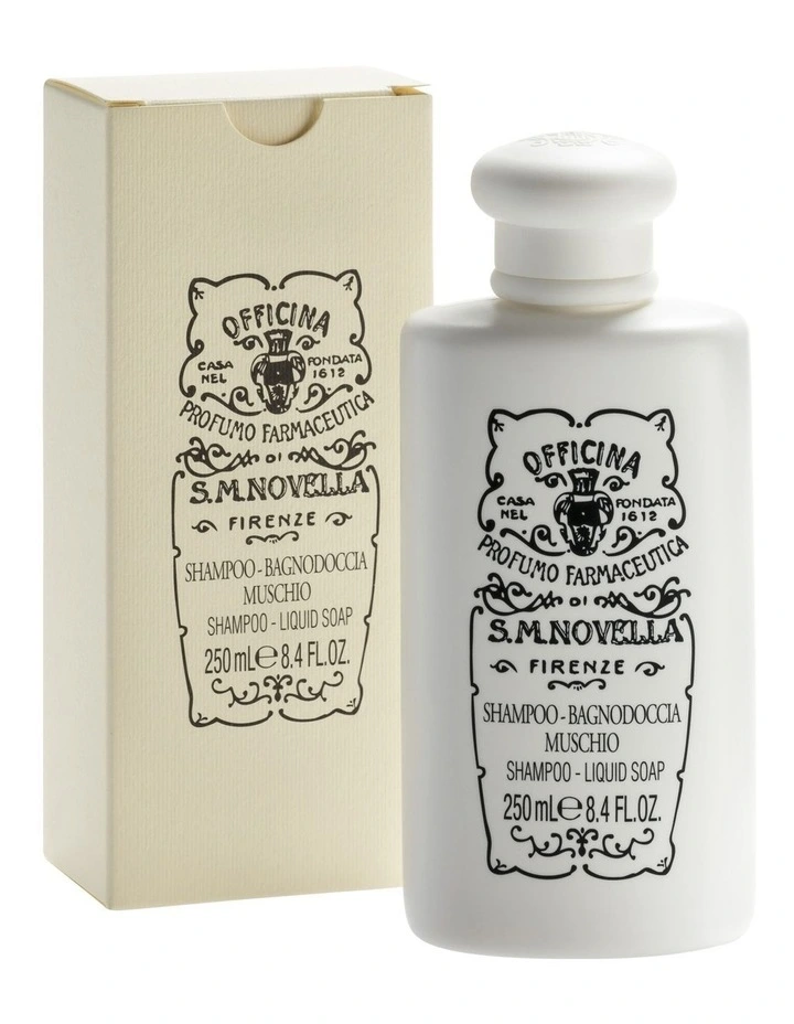Santa Maria Novella Musk Shampoo/Body Wash (Shampoo Bagnadoccia Muschio ...