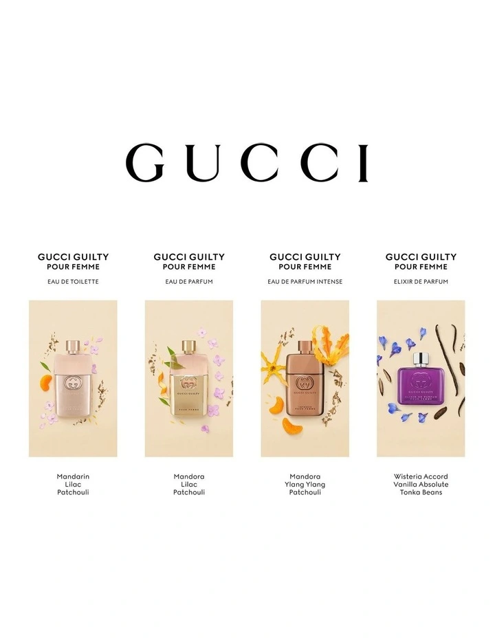 Gucci Guilty Pour Femme Elixir de parfum 60ml | MYER
