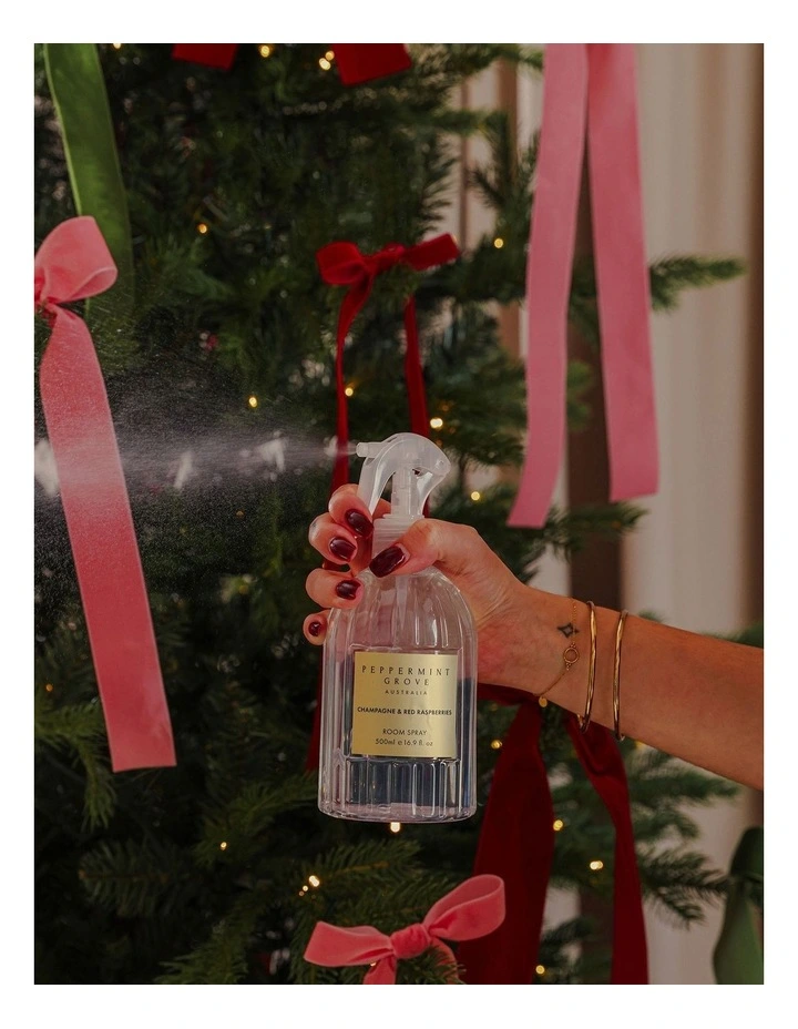 Peppermint Grove Australia Champagne & Red Raspberries Room Spray 500ml ...