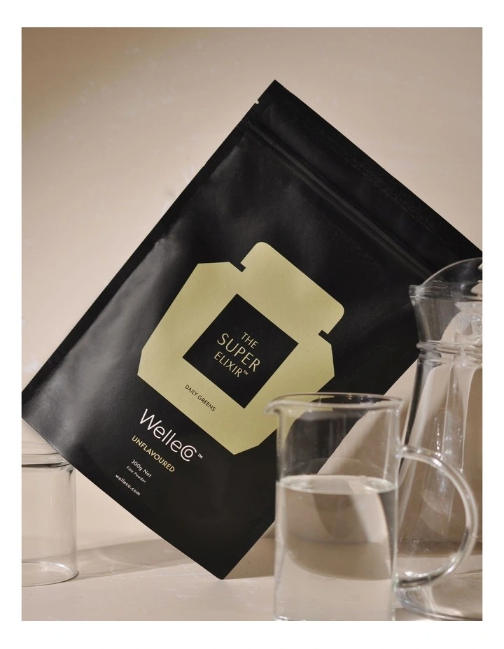 WelleCo The Super Elixir Unflavoured Supplement Refill Pack 300g | MYER