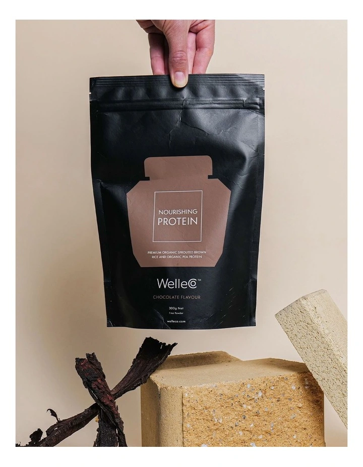 WelleCo Nourishing Chocolate Protein Powder Refill 300g | MYER