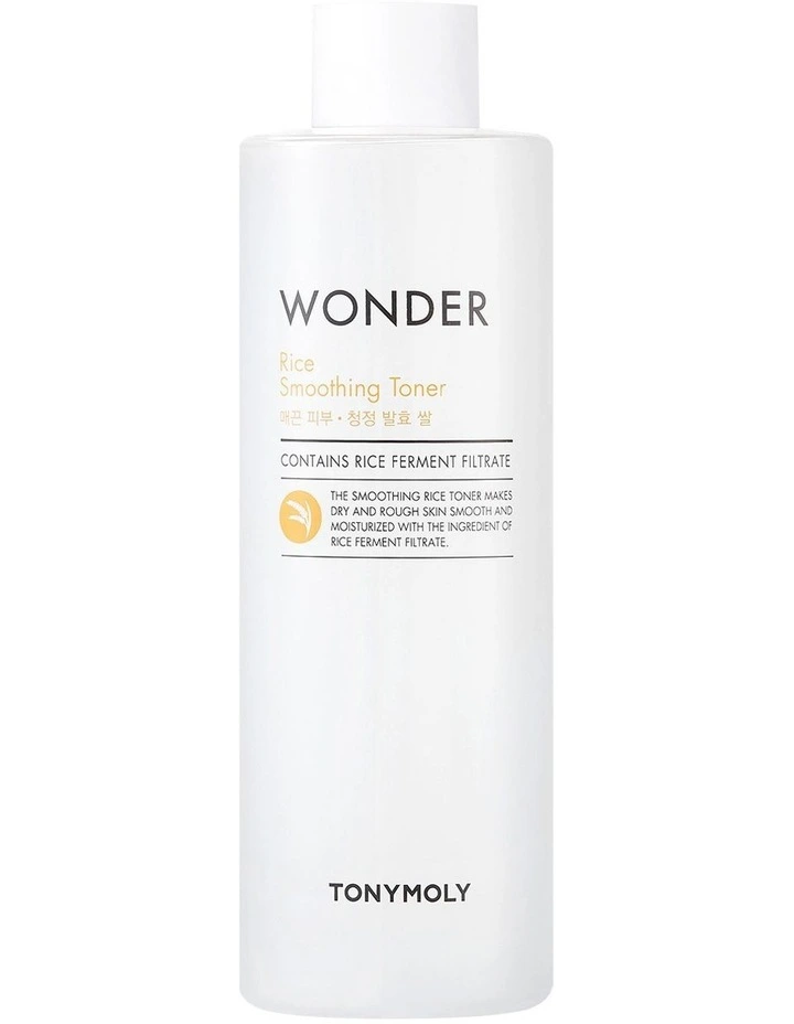 Tonymoly Wonder Rice Smoothing Toner 500ml | MYER