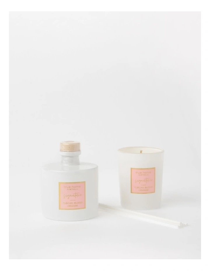 True Home Tuscan Blood Orange Candle & Diffuser Set | MYER