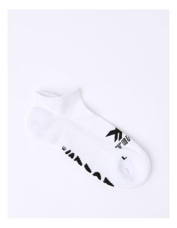 Bonds X-Temp No Show Socks 3 Pack In White | MYER