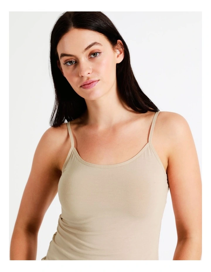 Soho Modal Camisole in Beige | MYER