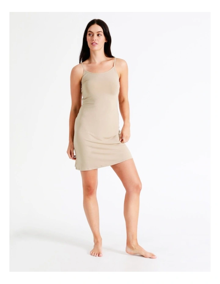 Soho Modal Slip in Beige | MYER