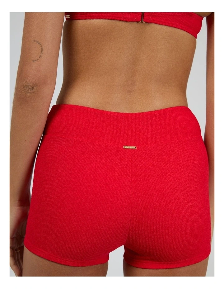 All About Eve Frenchie Rib Boy Leg Pant in Red | MYER