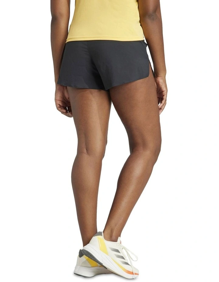 Adidas Adizero Essentials Running Short in Black | MYER