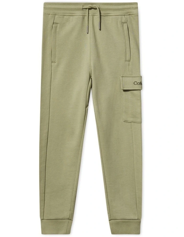 Calvin Klein Jeans Relaxed Tapered Leg Cargo Jogger (8-16 Years) in ...
