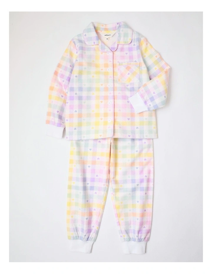 Milkshake Gingham Woven Pyjamas in Multi | MYER