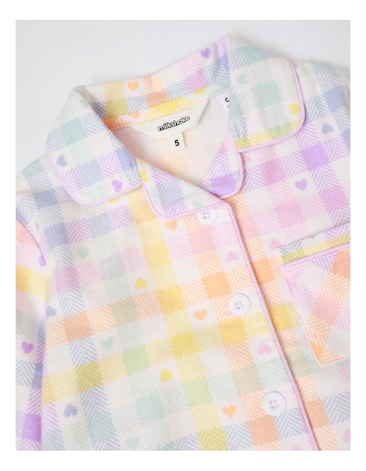 Milkshake Gingham Woven Pyjamas in Multi | MYER