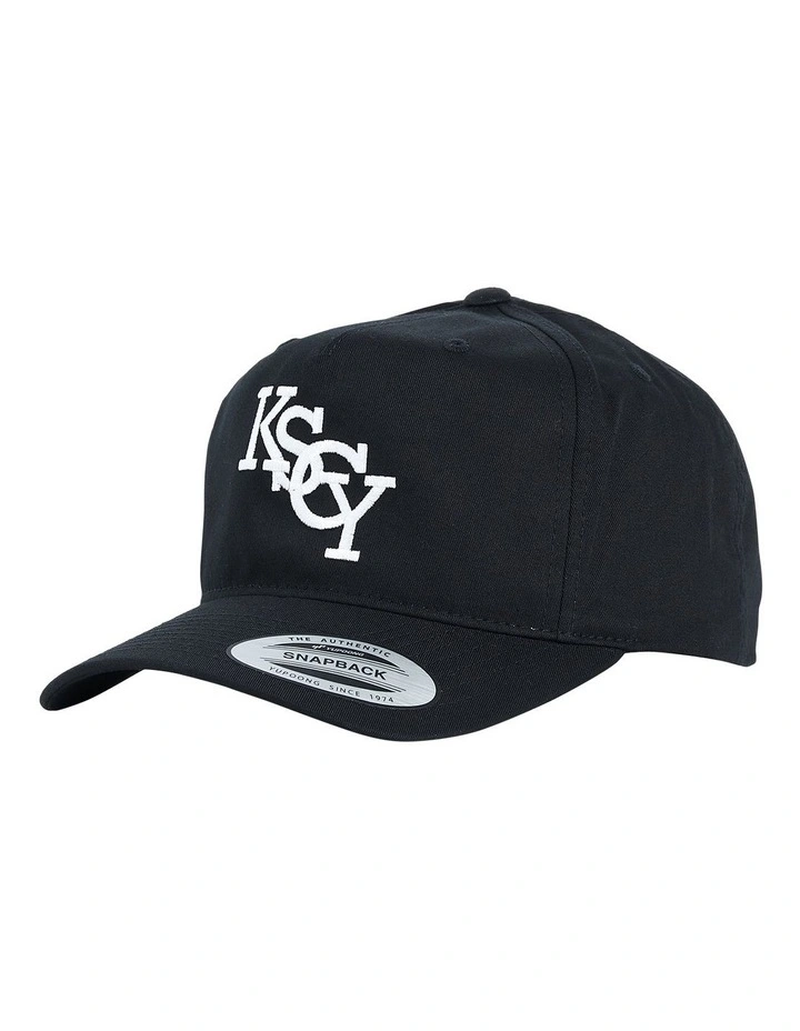 KSCY Strother Golfer Cap In Jet Black | MYER