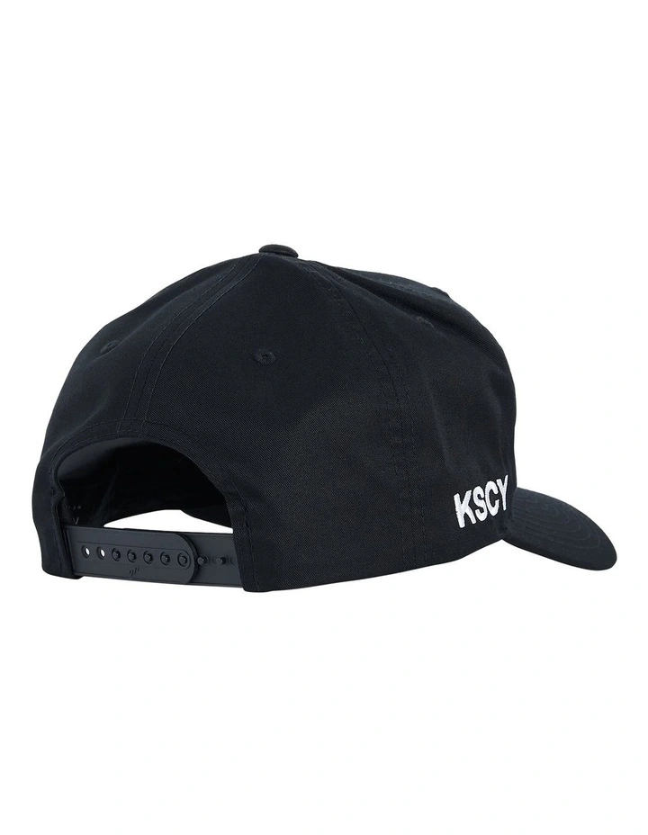 KSCY Strother Golfer Cap In Jet Black | MYER