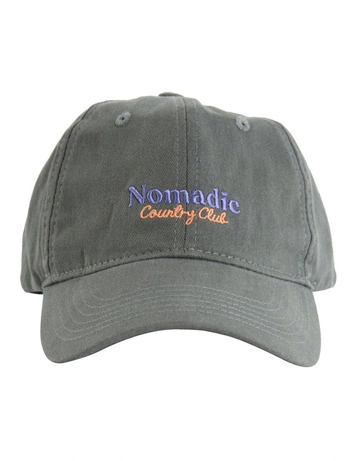 Nomadic Paradise N.C.C Dad Cap in Grey | MYER