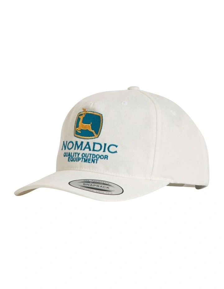 Nomadic Paradise Golfer Cap in White | MYER