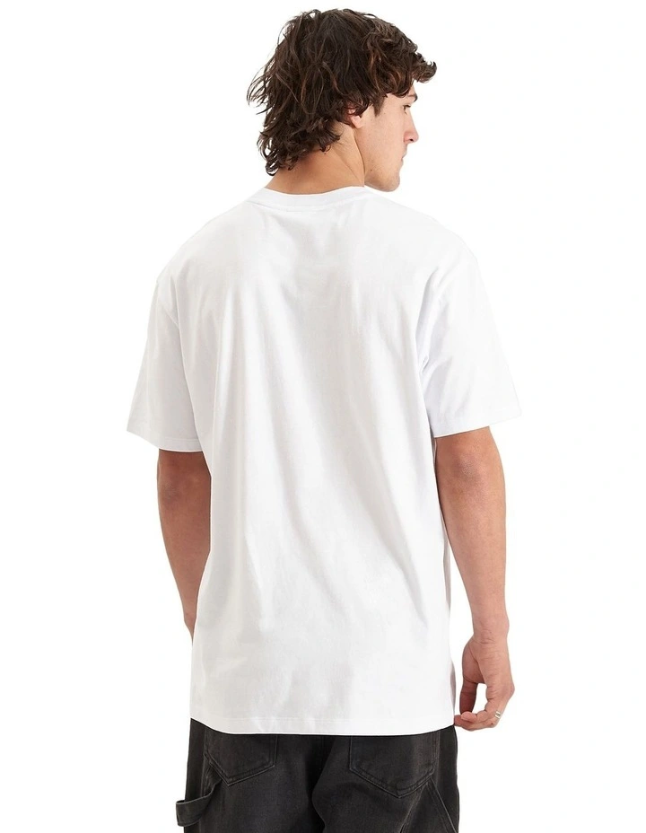 Nena & Pasadena Cycle Relaxed Tee in White | MYER