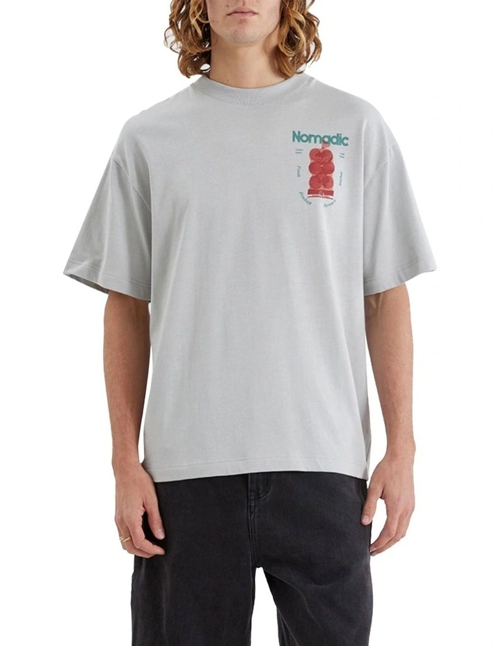 Nomadic Paradise Valencia Street Tee in Light Grey | MYER