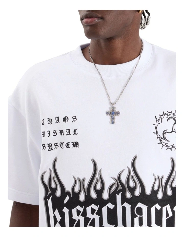 KSCY System Loopback Street Tee in White | MYER