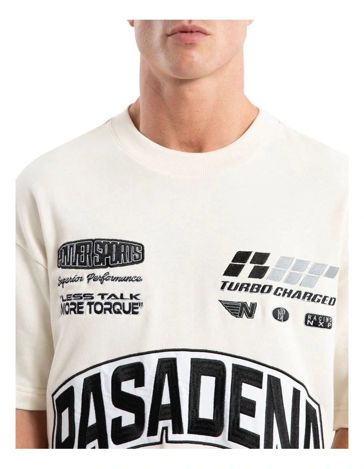 Nena & Pasadena Torque Loopback Raptor Tee in White | MYER