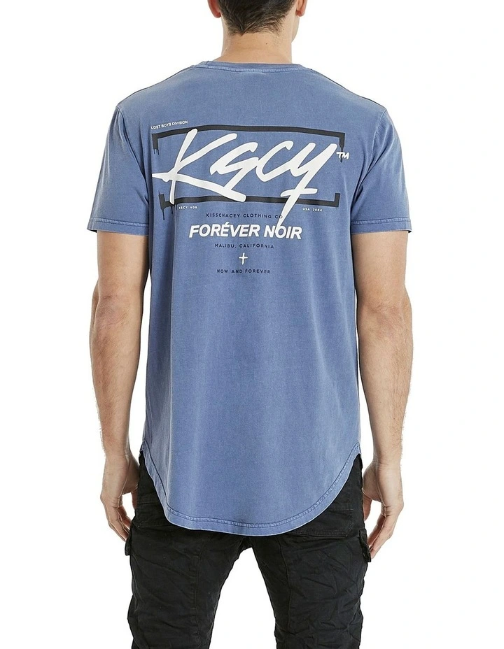 KSCY Academy Dual Curved Tee in Blue | MYER