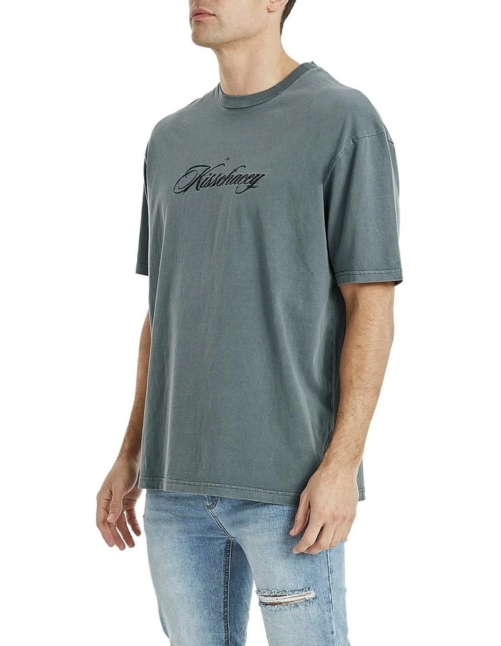 KSCY Tremont Box Fit Tee in Pigment Carbon | MYER