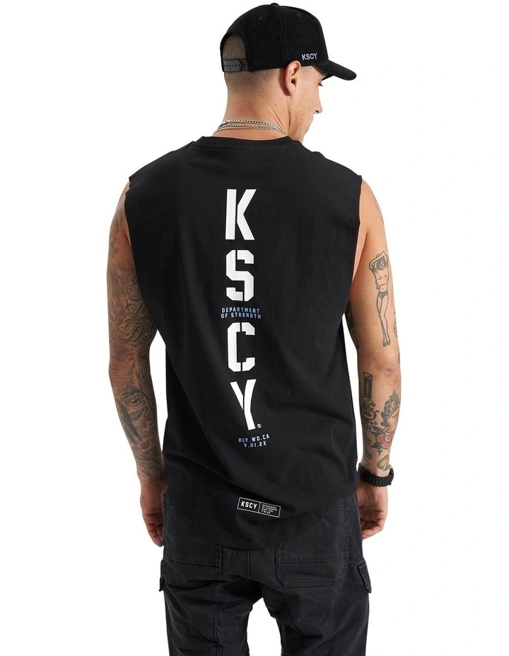 KSCY Beaville Dual Curved Muscle in Jet Black | MYER