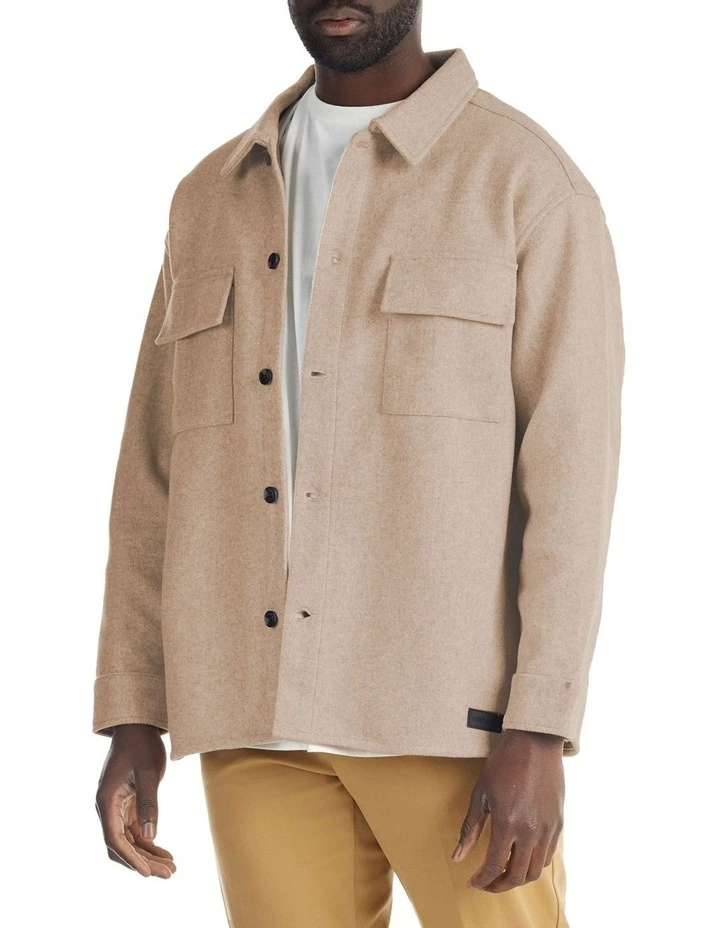 Nana Judy Durant Shacket in Beige | MYER