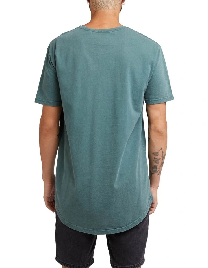 Silent Theory Acid Tail Tee In Green | MYER
